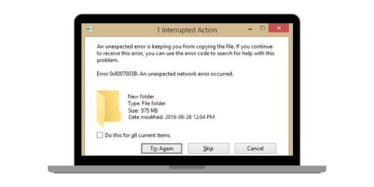How to Fix “An Unexpected Error Is Keeping You from Copying the File ...