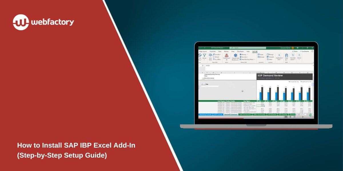 How to Install SAP IBP Excel Add-In (Step-by-Step Setup Guide)