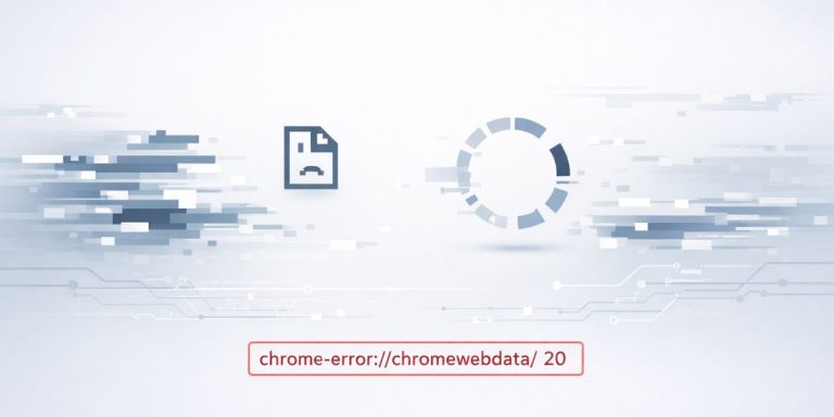 chrome-error://chromewebdata/ Error Explained and Fixed