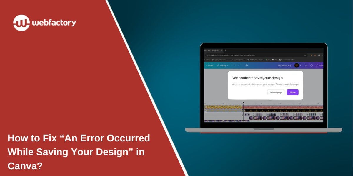 How to Fix An Error Occurred While Saving Your Design in Canva?