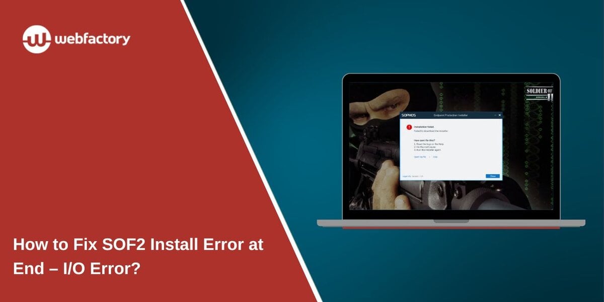 How to Fix SOF2 Install Error at End – I/O Error?