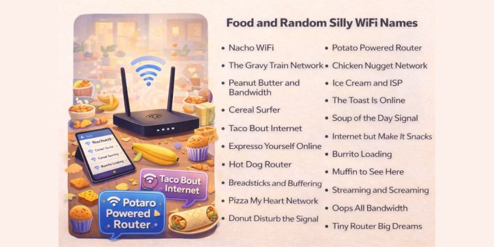250+ Funny WiFi Names That Will Make Guests Laugh