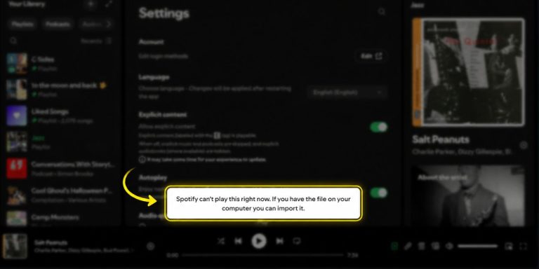 Spotify Can’t Play This Right Now? Easy Fixes That Actually Work