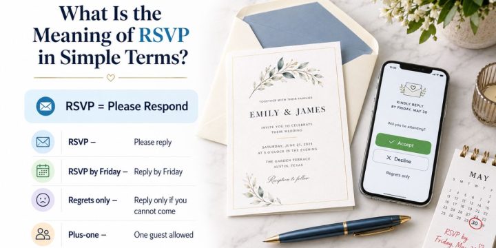 What Does RSVP Stand For on an Invitation?